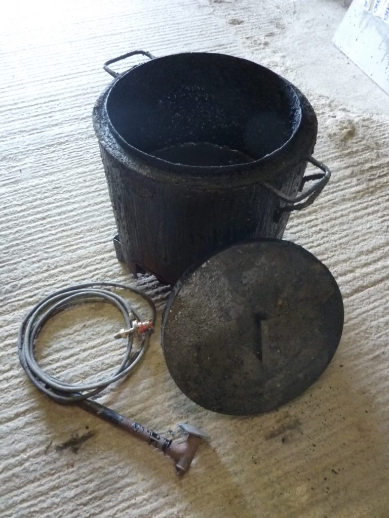 Bitumen Boiler - KJN Services Ltd