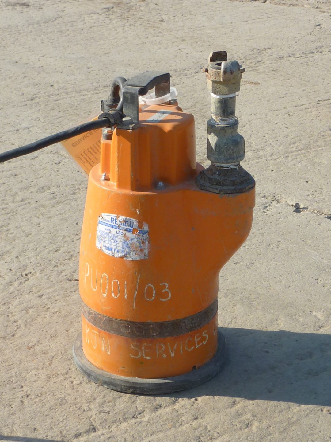 1" Puddle Sucker Pump - KJN Services Ltd